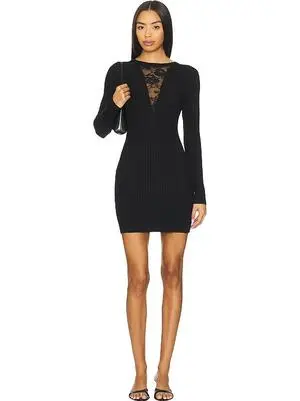 FLEUR DU MAL Quinn Mini Dress - Black
