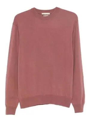 DANIELE FIESOLI Crew-neck Long Sleeve Sweater - Pink