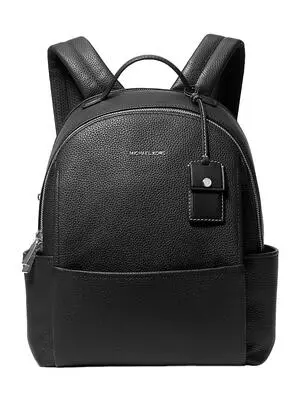 Michael Kors Sable Medium Leather Backpack - Black