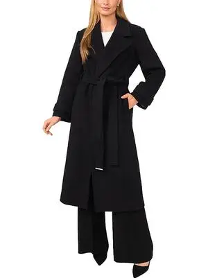 Ted Baker London Florose Wrap Coat Rich Black