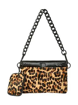 THINK ROYLN Downtown Animal Print Crossbody - Wild Leopard