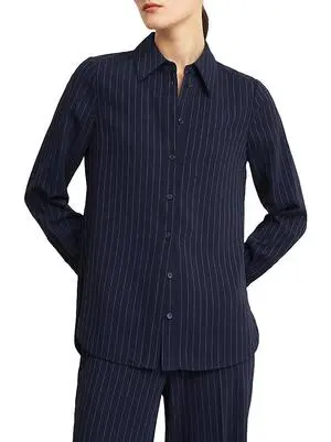 HOBBS LONDON Pinstripe Hadley Shirt