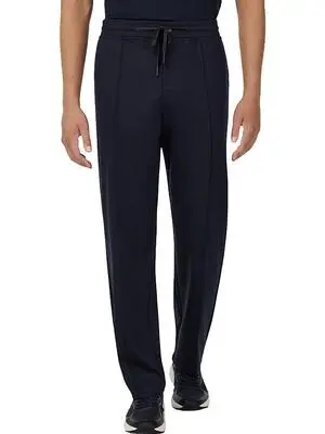 Boggi Milano Wool Trousers Navy Blue