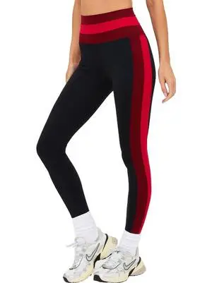 Beach Riot Mariella Colorblock Leggings - Redwood Colorblock