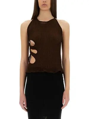 SELIA RICHWOOD Lily Top - Brown