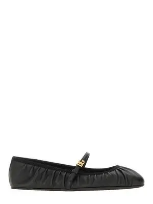 Dolce & Gabbana Nappa Ballerina - Black