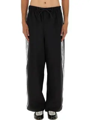 Y3 Sport Uniform 3 Stripes Pants - Black