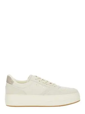 Hogan Leather Sneaker White