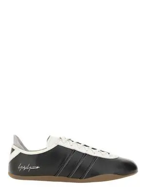 Y3 Leather Sneakers - Black