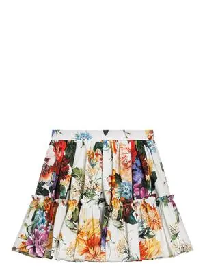 Dolce & Gabbana Printed Cotton Skirt - Multicolour