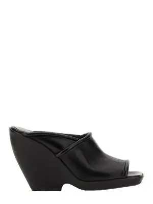 Khaite The Stagg 105mm Mules - Black