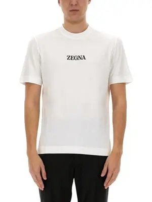 Zegna Jersey T-shirt - White