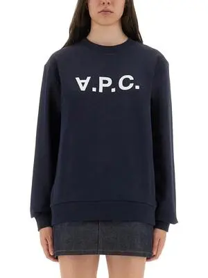 A.p.c. Standard Grand Vpc Gots Sweatshirt - Blue