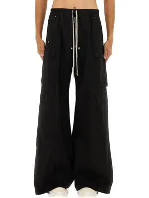 Rick Owens Double Cargo Jumbo Belas Pants - Black