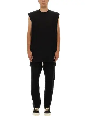 Rick Owens Tarp T Plush T-shirt - Black