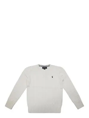 Polo Ralph Lauren Logo Sweater - Ivory