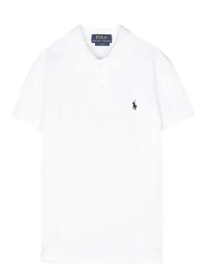 Polo Ralph Lauren Custom Fit Knit Top - White