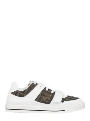 Fendi Ff Logo Sneakers - Multicolour