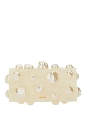 Cult Gaia Orbs Clutch - Ivory