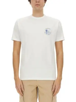 Woolrich Printed T-shirt - White
