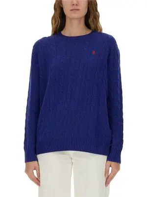 Polo Ralph Lauren Wool Cashmere Pullover - Blue