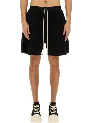 Rick Owens Zippered Board Shorts - Black