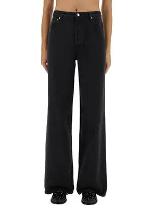 A.p.c. Elizabeth Wide Leg Jeans - Black