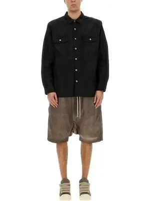 Rick Owens Jumbo' Outershirt - Black