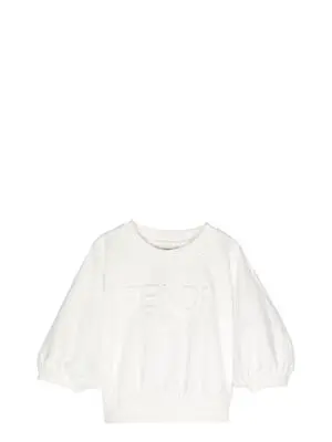 Fendi Cotton Sweatshirt - White