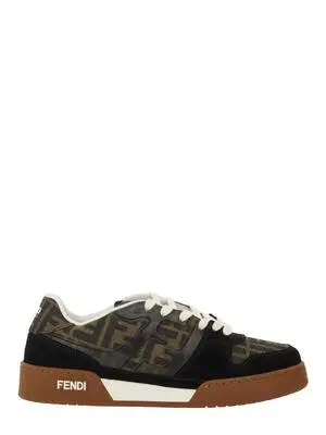 Fendi Low Top Sneakers - Black
