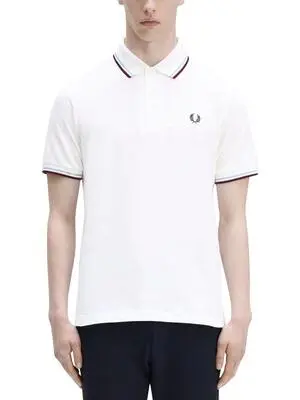 Fred Perry M12' Polo Shirt - White