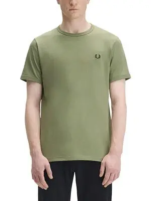 Fred Perry Ringer T-shirt - Green