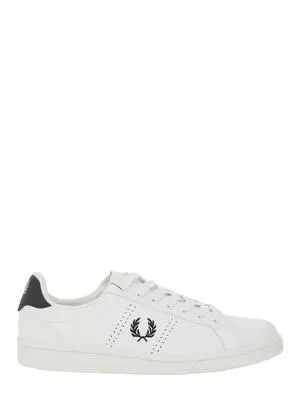 Fred Perry Leather Sneaker - White