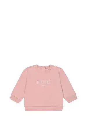 Fendi Cotton Sweatshirt - Pink