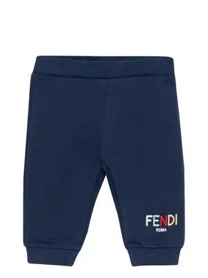 Fendi Cotton Sweatpants - Multicolour