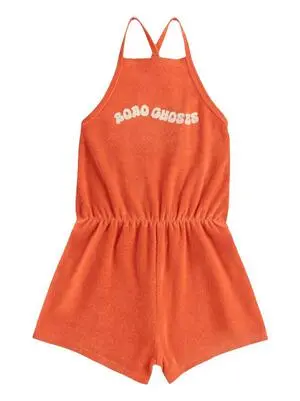 BOBO CHOSES Short Overalls - Red