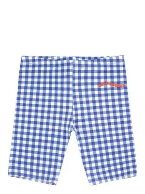 BOBO CHOSES Leggings Short Vichy - Blue