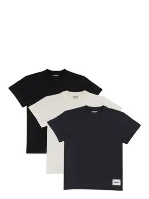 JIL SANDER 3-pack Regular Fit T-shirts - Multicolour