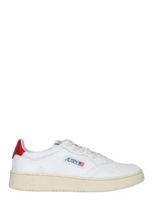 AUTRY Leather Sneaker - White