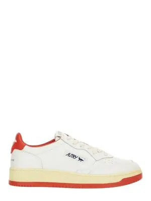 AUTRY X MAISON KITSUNE Medalist Low Sneakers - White