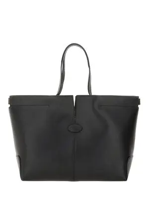 TOD'S Di Bag Folio Medium Small Bag - Black