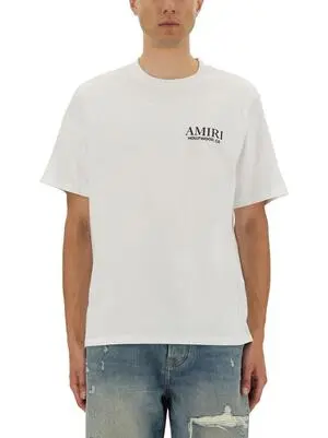 Amiri Bones Stacked Print T-shirt - White