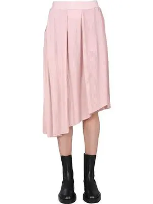 Givenchy Plissé Skirt - Nude