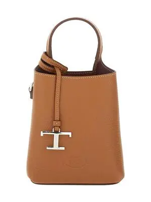 TOD'S Top Handle Bag - Buff
