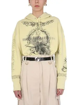 Givenchy Oversized Sweatshirt - Yellow