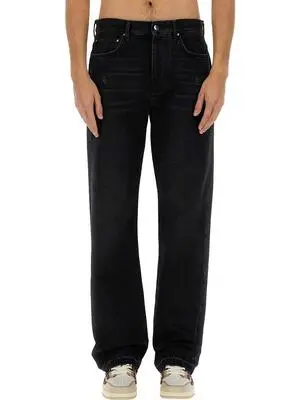Amiri Straight Leg Jeans - Black