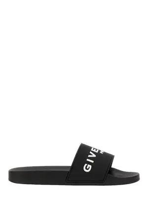 GIVENCHY Logo Slide Sandal