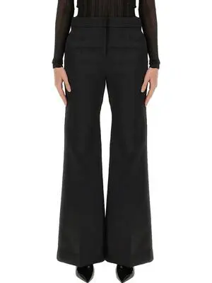 Givenchy Flare Fit Trousers - Black