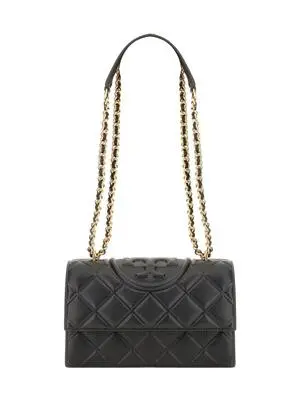 Tory Burch Fleming Small Shoulder Bag - Black