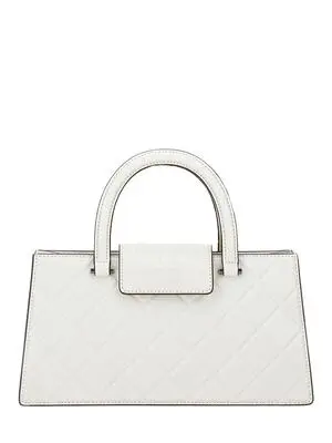 Tory Burch Fleming East West Shopper Bag - White